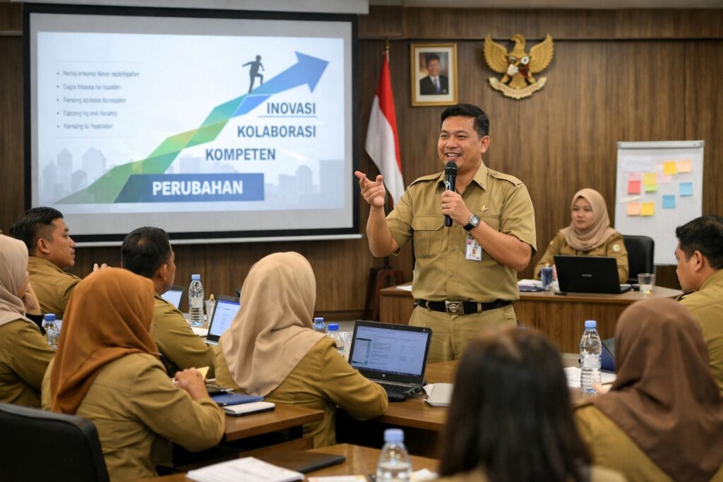 Diklat sebagai Alat Perubahan Budaya Kerja Birokrasi - Diklat Pemerintah